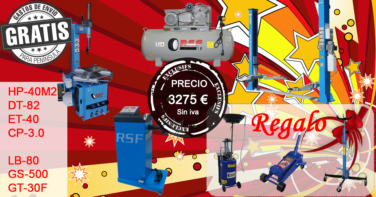 RSF Maquinaria - Equipment of Garage and Workshop Product Line